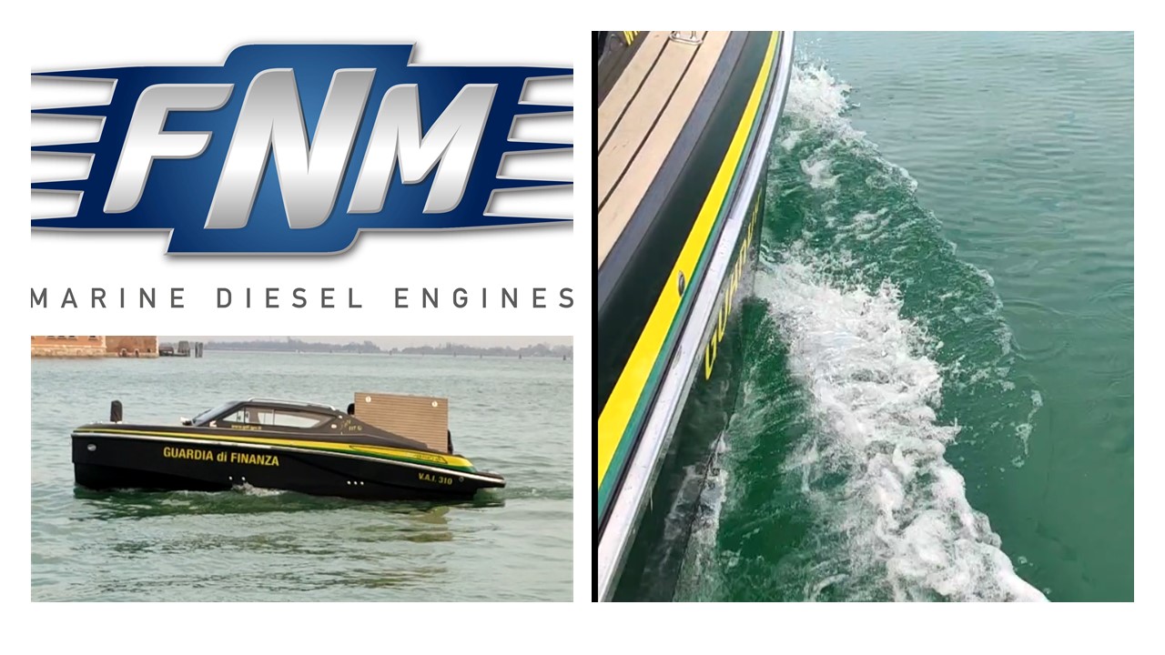The first hybrid patrol boat of Guardia di Finanza powered by FNM ...