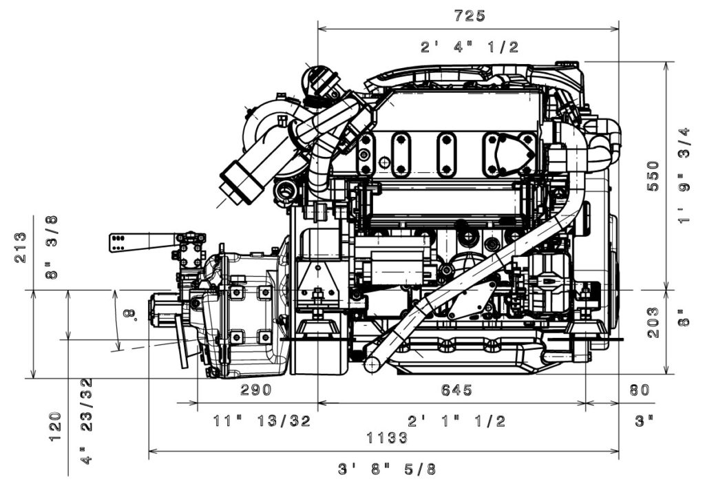 Marine Engines 30HPE | FNM Marine Diesel Engine