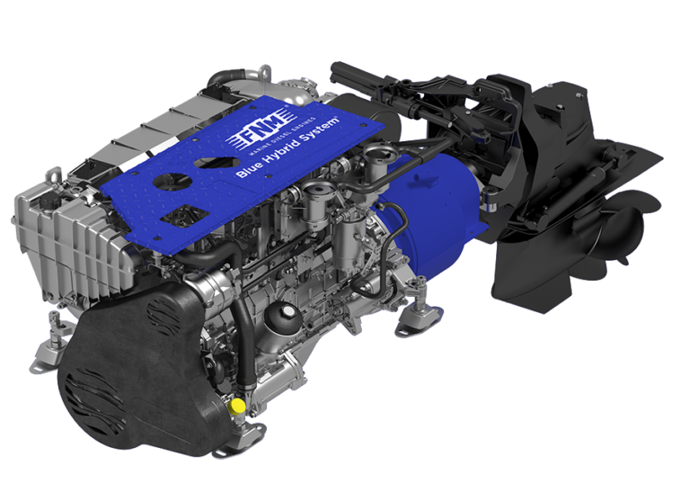 BHS Blue Hybrid System Marine Engines | FNM Marine Diesel Engine